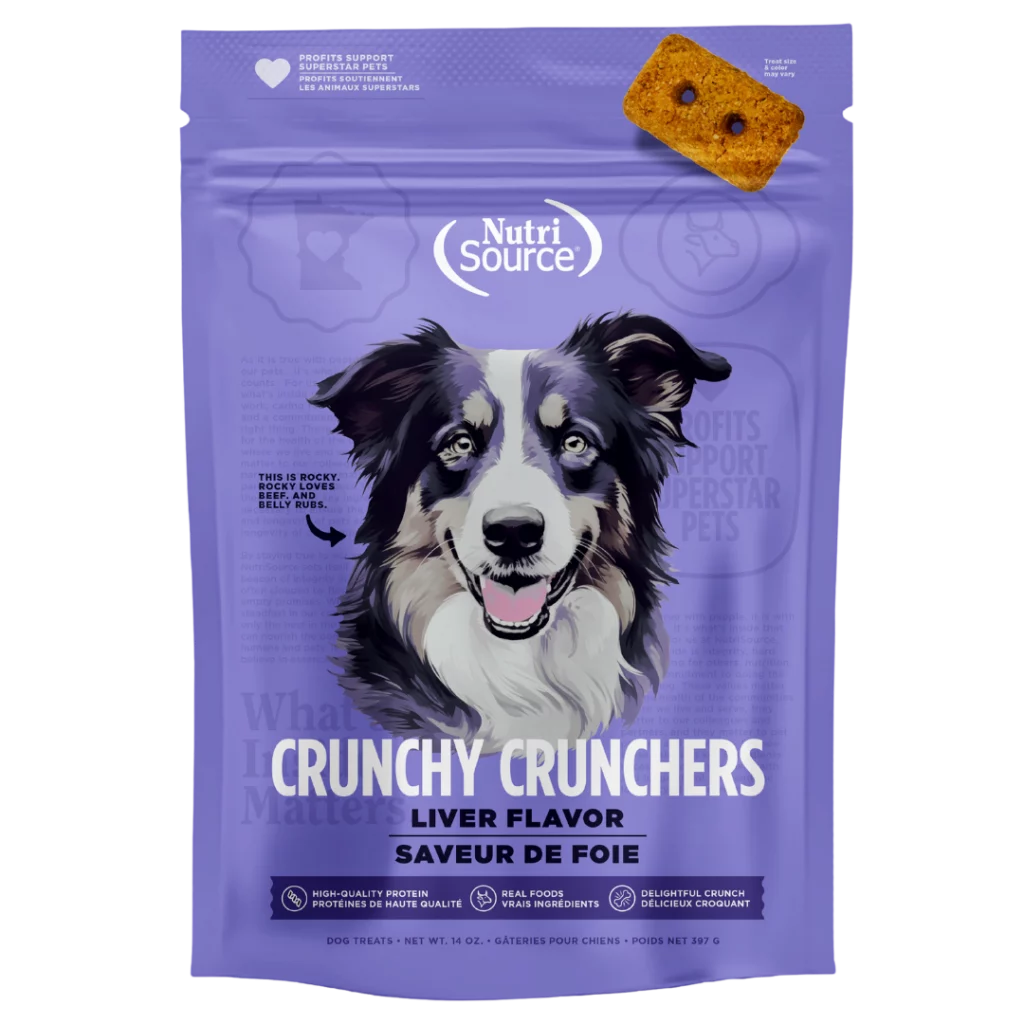 NUTRISOURCE TREATS BISCUITS LIVER- sabor higado 14onz – Banana-Pet