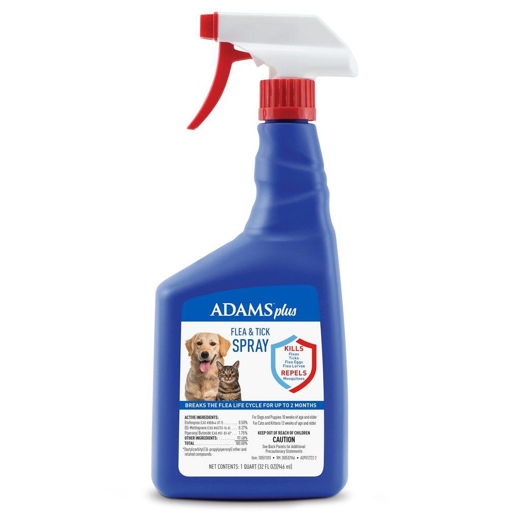 ADAMS PLUS FLEA AND TICK SPRAY FOR DOGS & CATS-Spray antipulgas para ...